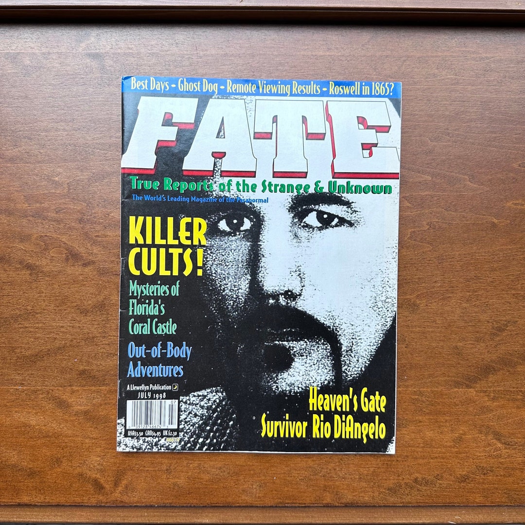 Fate Magazine Heavens Gate Cult Survivor Rio Diangelo Vintage Magazine ...