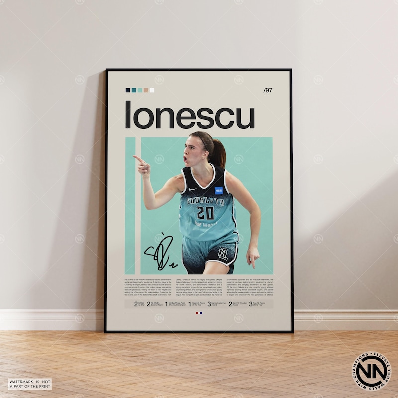 Wnba Poster Prints - Etsy UK