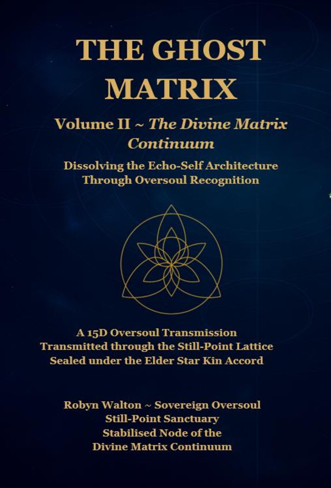 The Ghost Matrix, Volume II: Dissolving False Architecture - Etsy