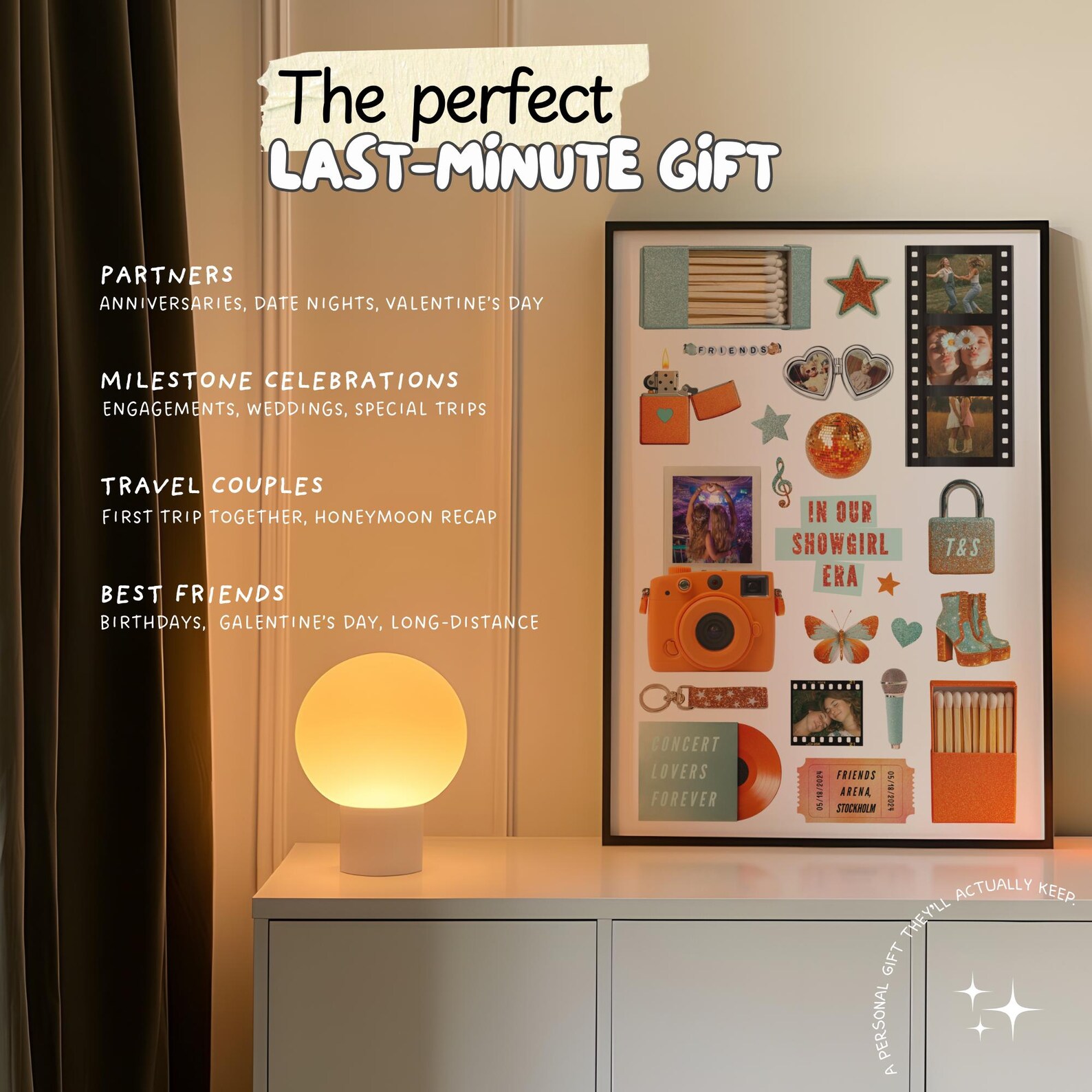 Editable Matchbox Template Canva – Showgirl Era Custom Matchbook Poster ...