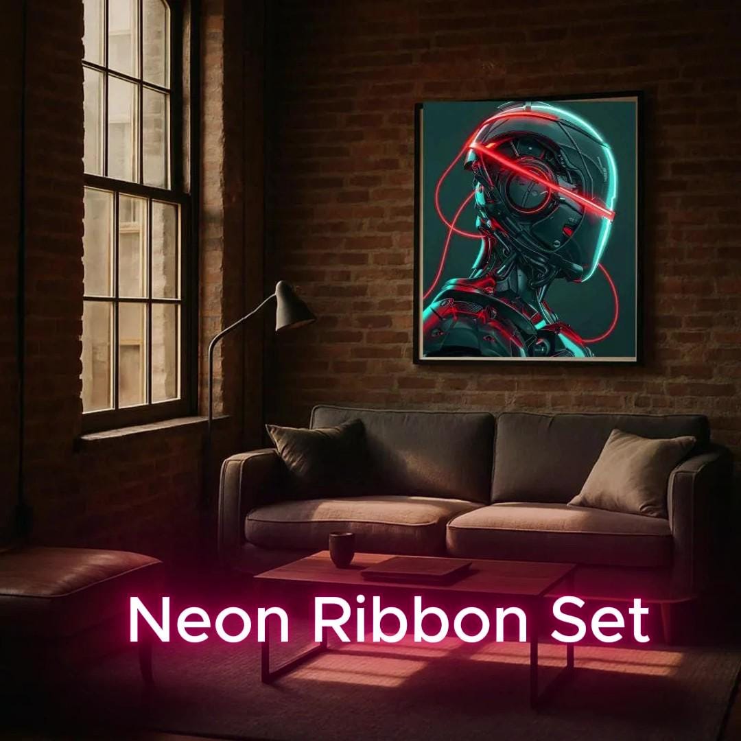 4 World AIDS Day Art, Characters, Red Ribbon Neon Android, LGBTQ+ Love ...