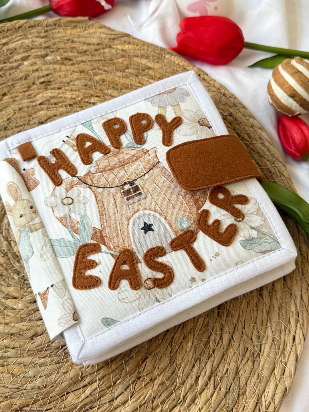 Handmade Easter Quiet Book | Montessori Toddler Activity Toy, Sensory ...