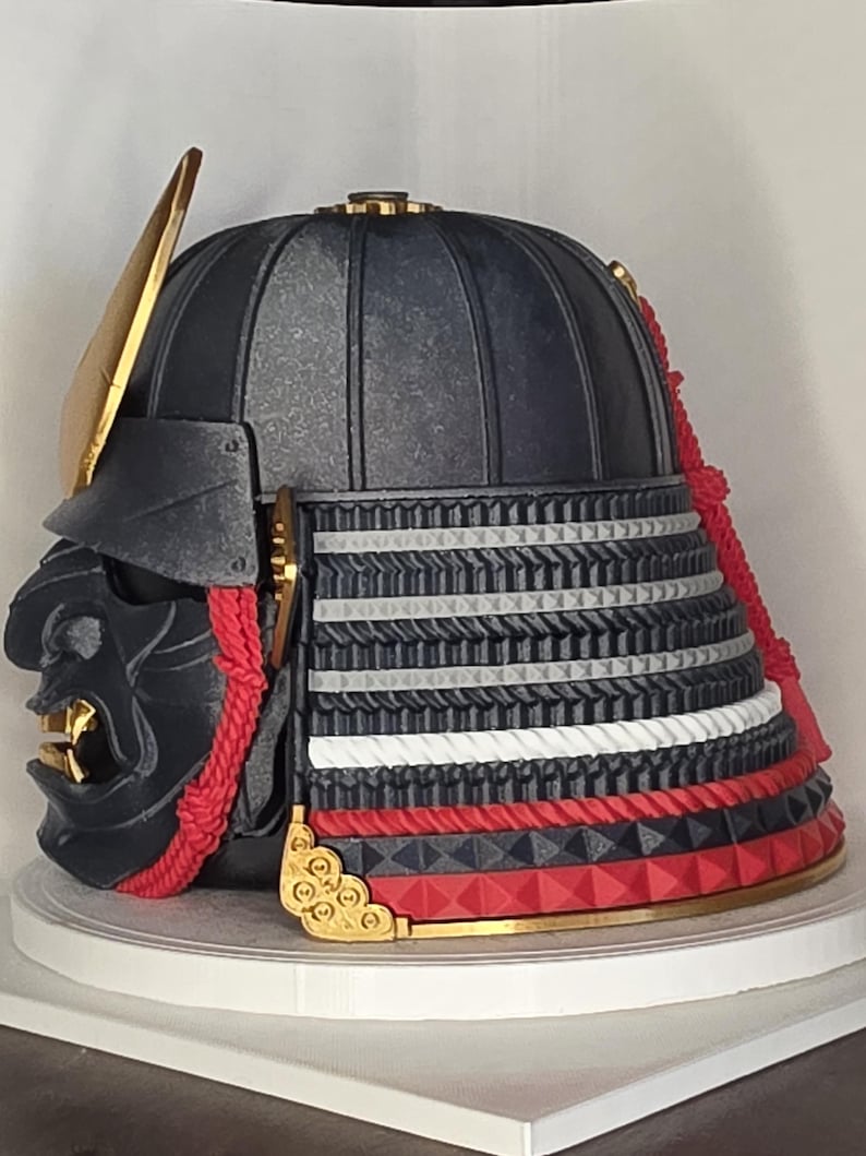 Samurai Helmet MTG Deck Box | 3D Printed PLA Card Holder (sneakypanda ...