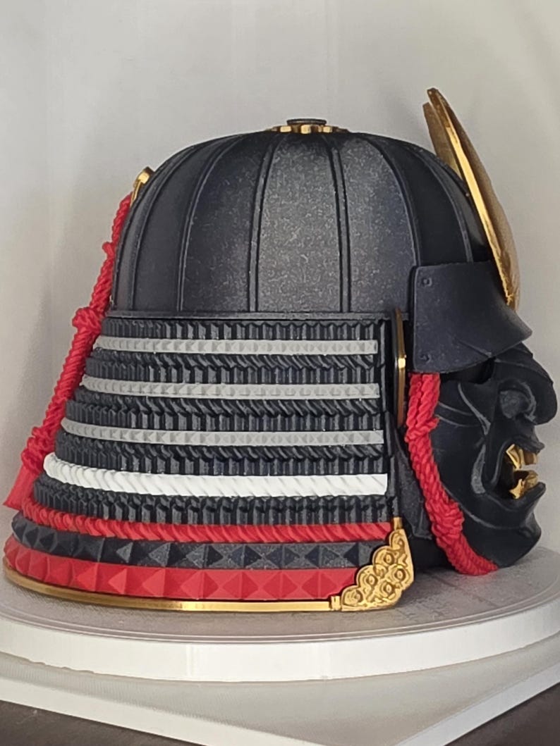 Samurai Helmet MTG Deck Box | 3D Printed PLA Card Holder (sneakypanda ...