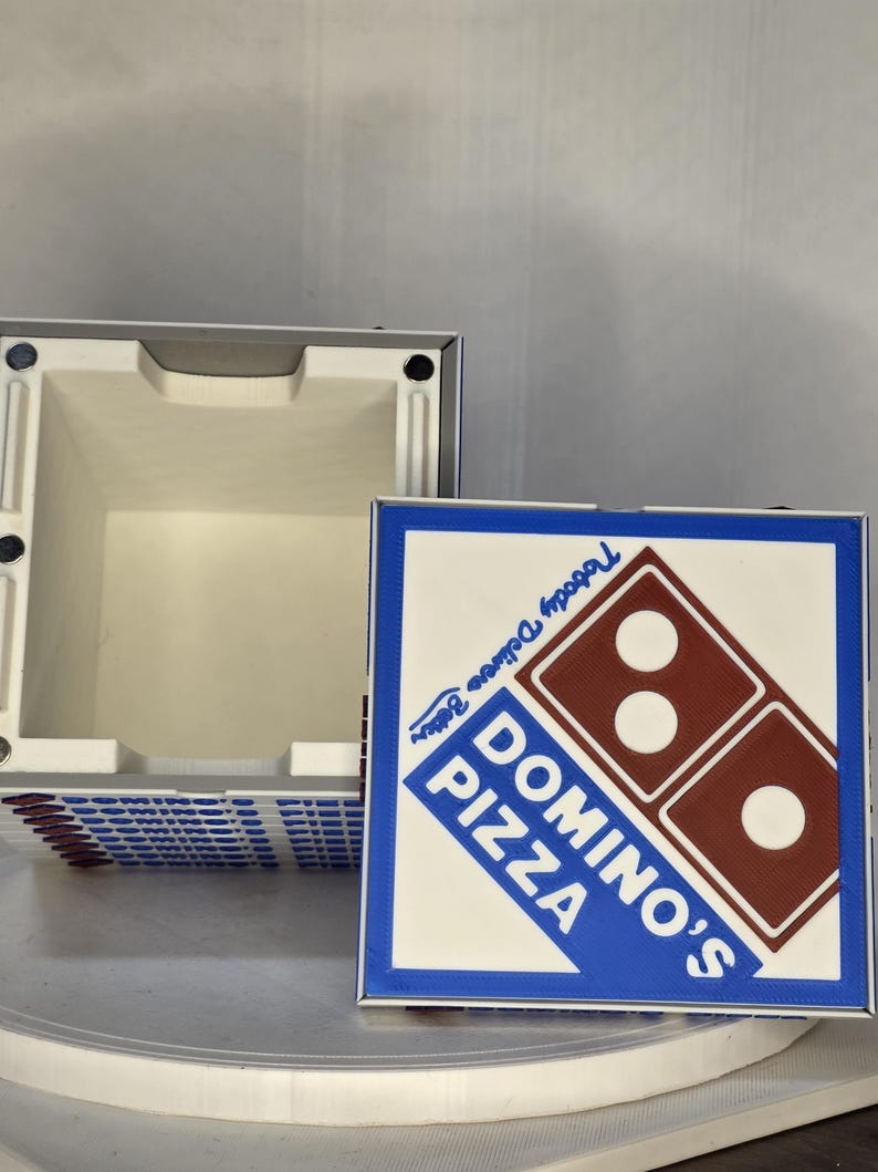 TMNT Pizza Box Deck Box | 3D Printed PLA Card Holder (sneakypanda ...
