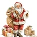 Vintage Santa Claus Clipart: Festive Holiday Graphics (digital Download ...