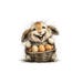 32 PNG Easter Bunny Clipart – Cute Bunny Graphics, Commercial Use - Etsy