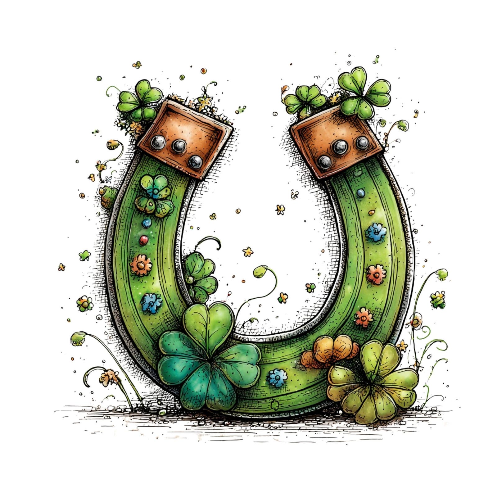 30 PNG St. Patrick’s Day Clipart – Whimsical Irish Holiday Elements ...