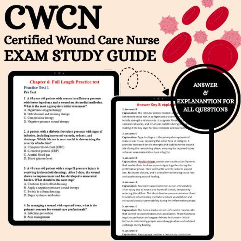 Cwcn Exam Review 2026 | Cwcn Exam | Cwcn Study Guide | Certified Wound ...