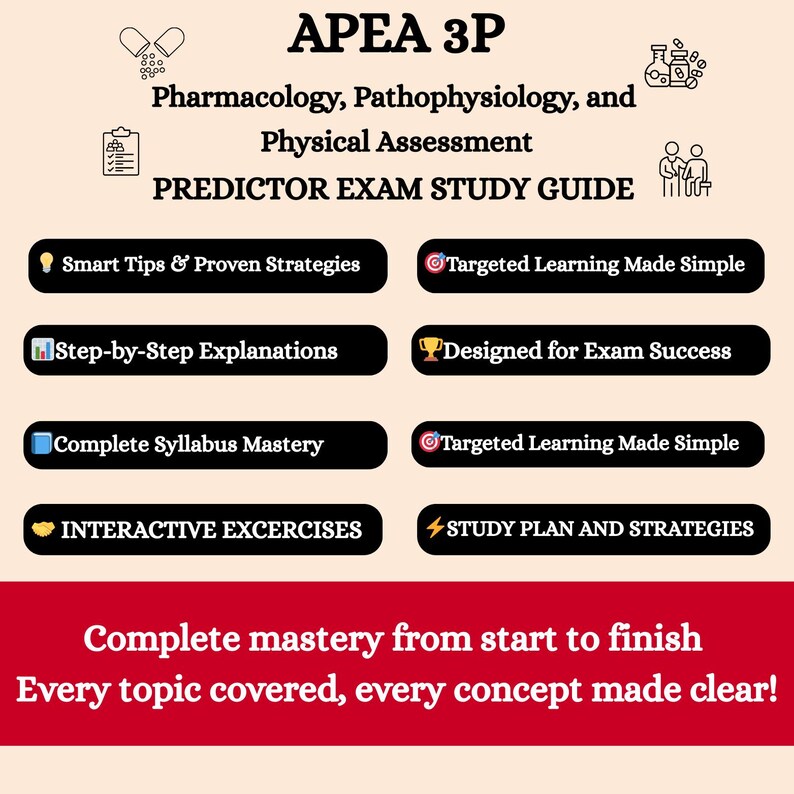 Apea 3P Predictor 2026 | Apea 3P Predictor Exam Study | 3P Exam | 3P ...
