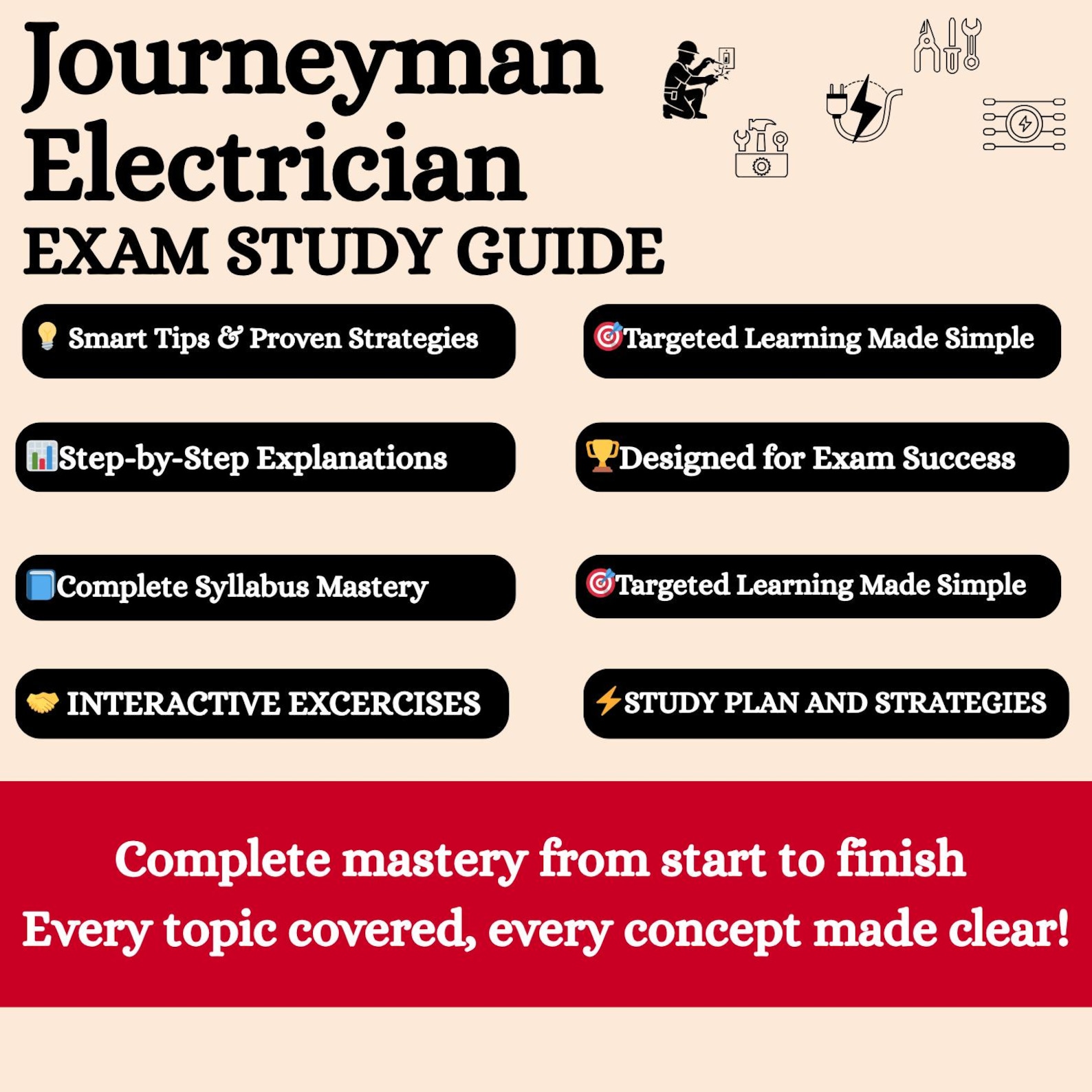 Journeyman Electrician Exam 2026-2027 | Electrician Certificate ...