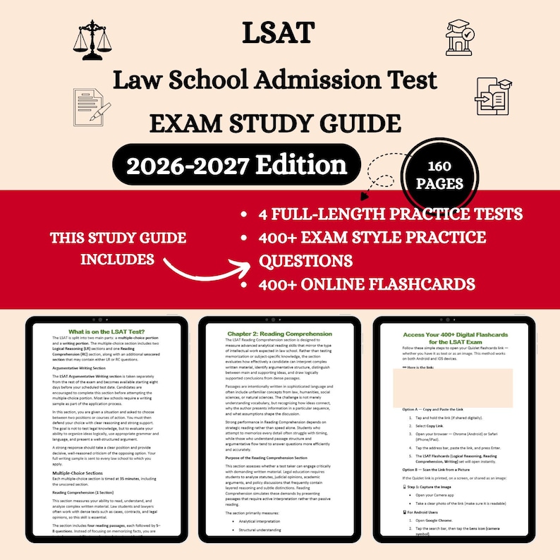 Examen de l'examen LSAT 2026 | Test d'admission à la faculté de droit ...