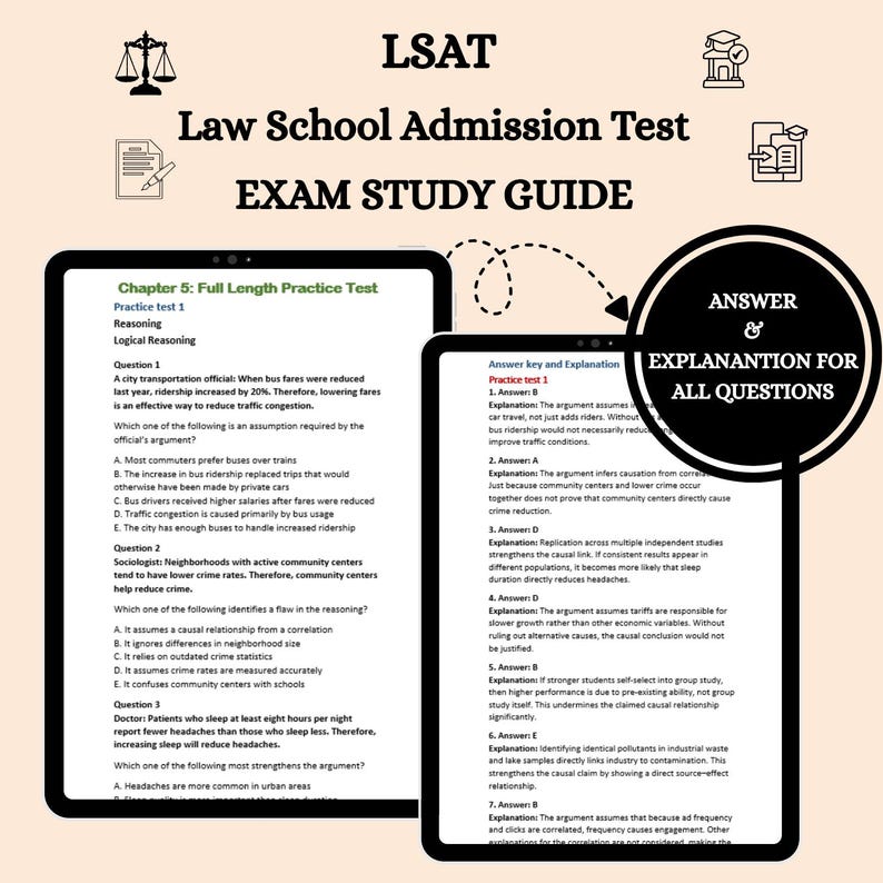 Examen de l'examen LSAT 2026 | Test d'admission à la faculté de droit ...