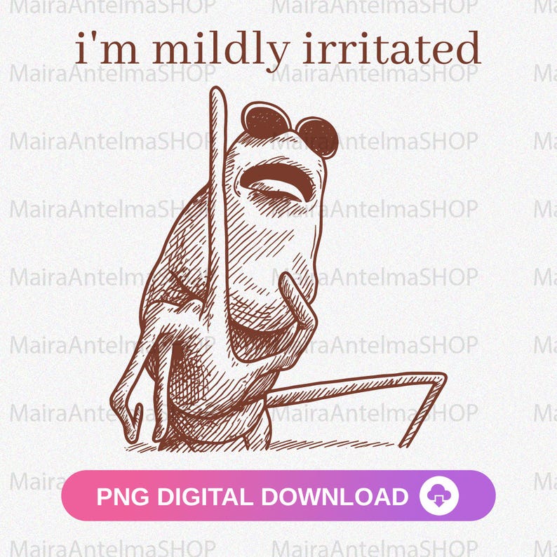 Marcus the Worm I’m Mildly Irritated Png, Marcus the Worm Funny Meme ...