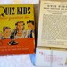 Vintage Game Quiz Kids Radio Questions Bee Original Box 1941. Used ...