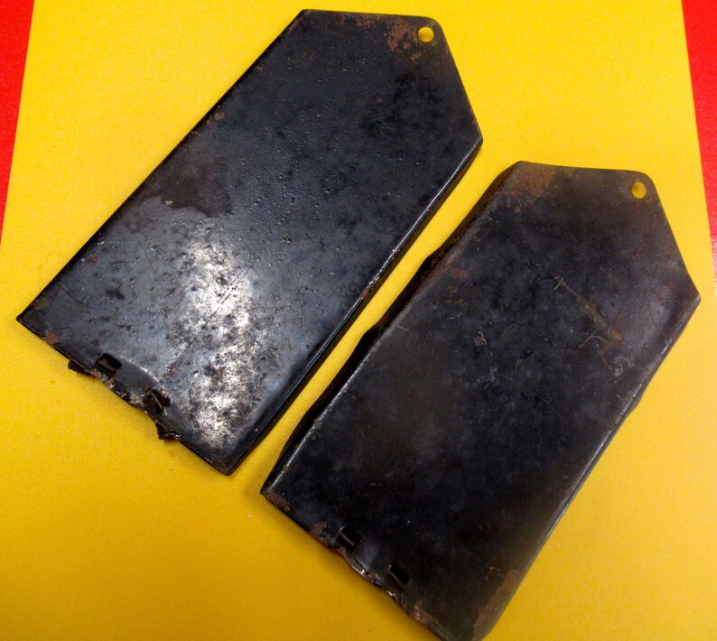 Antique Metal Receipt Orders Holder With Spring Clip 1920's Black ...