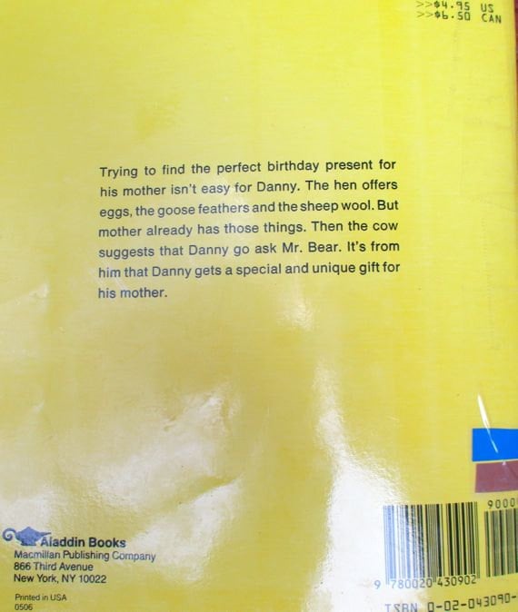 Child's Book Ask Mr. Bear Softcover Story by Marjorie Flack Vintage ...