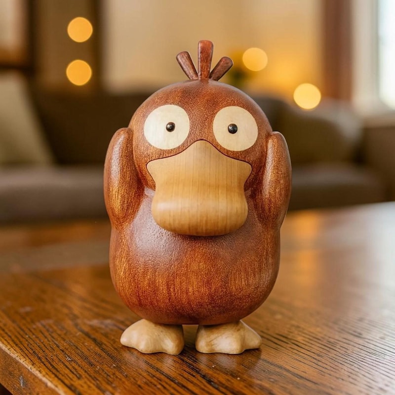 Psyduck Anime Figurine - Etsy