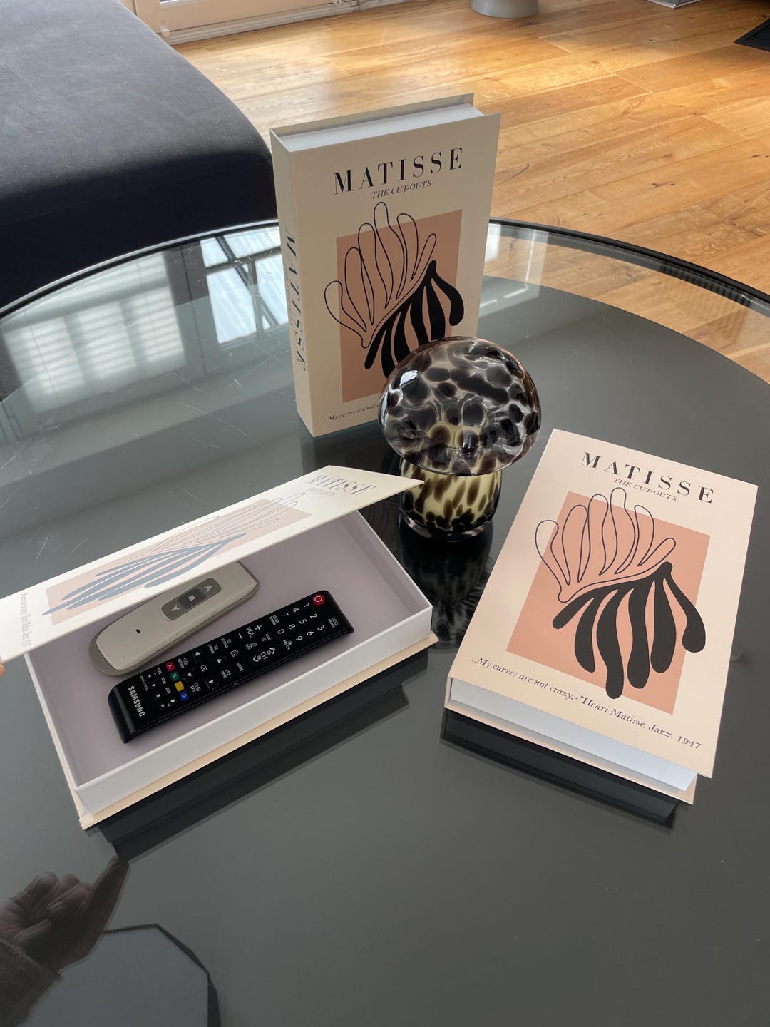 Matisse Beige Coffee Table Book, Book Box Storage, Storage Box, Book ...