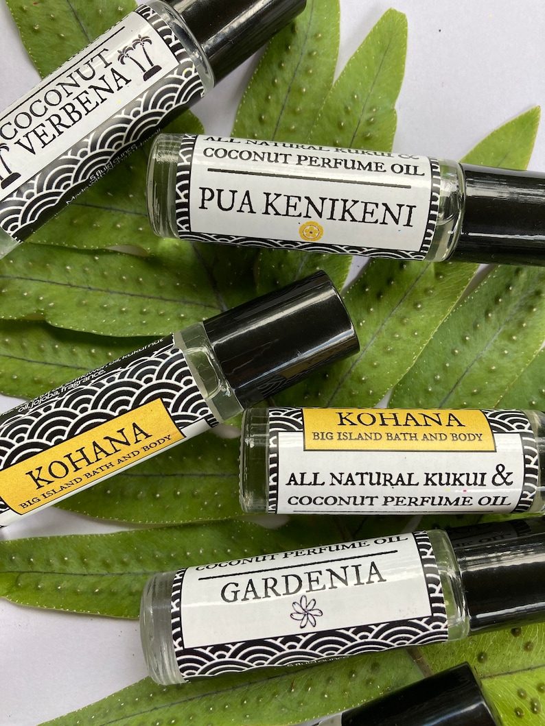 Puakenikeni-all Natural Roll on Perfume-made IN HAWAII - Etsy