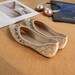 Handmade Beaded Wedding Flats for Women, Ivory Pointed Toe Bridal Shoes ...