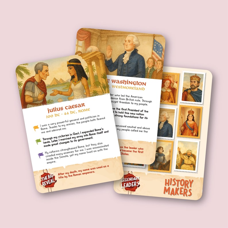 Ancient Civilizations Card Game • History Flashcards With Illustrated ...