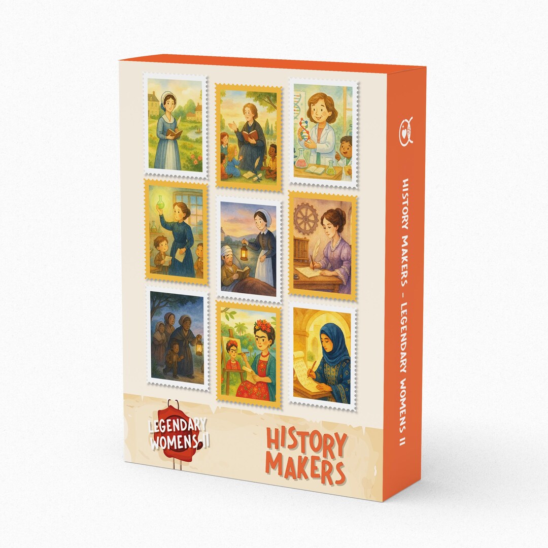 Legendary Women Card Game • History Makers Series 2 - Etsy