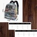 Retro Car Backpack: Colorful Canvas Travel Bag (unisex, S-L Sizes) - Etsy