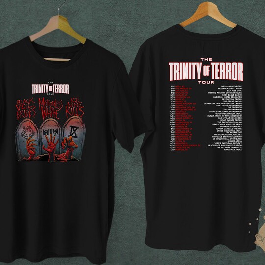 Trendy 2022 The Trinity Of Terror Tour Designs 2023 | Shop On Printerval