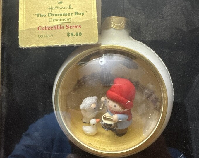 1979 Hallmark the Drummer Boy Ornament Tree-trimmer Collection QX143-9 ...