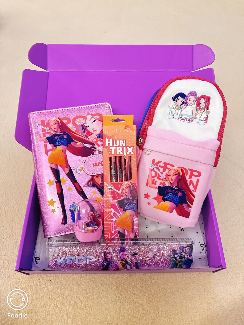 MIRA Kpop Demon Hunters Inspired Stationary Set! Luxury Notebook ...