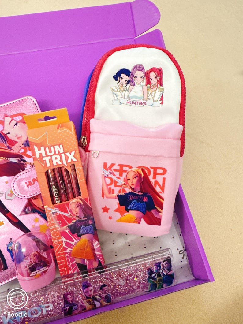 MIRA Kpop Demon Hunters Inspired Stationary Set! Luxury Notebook ...