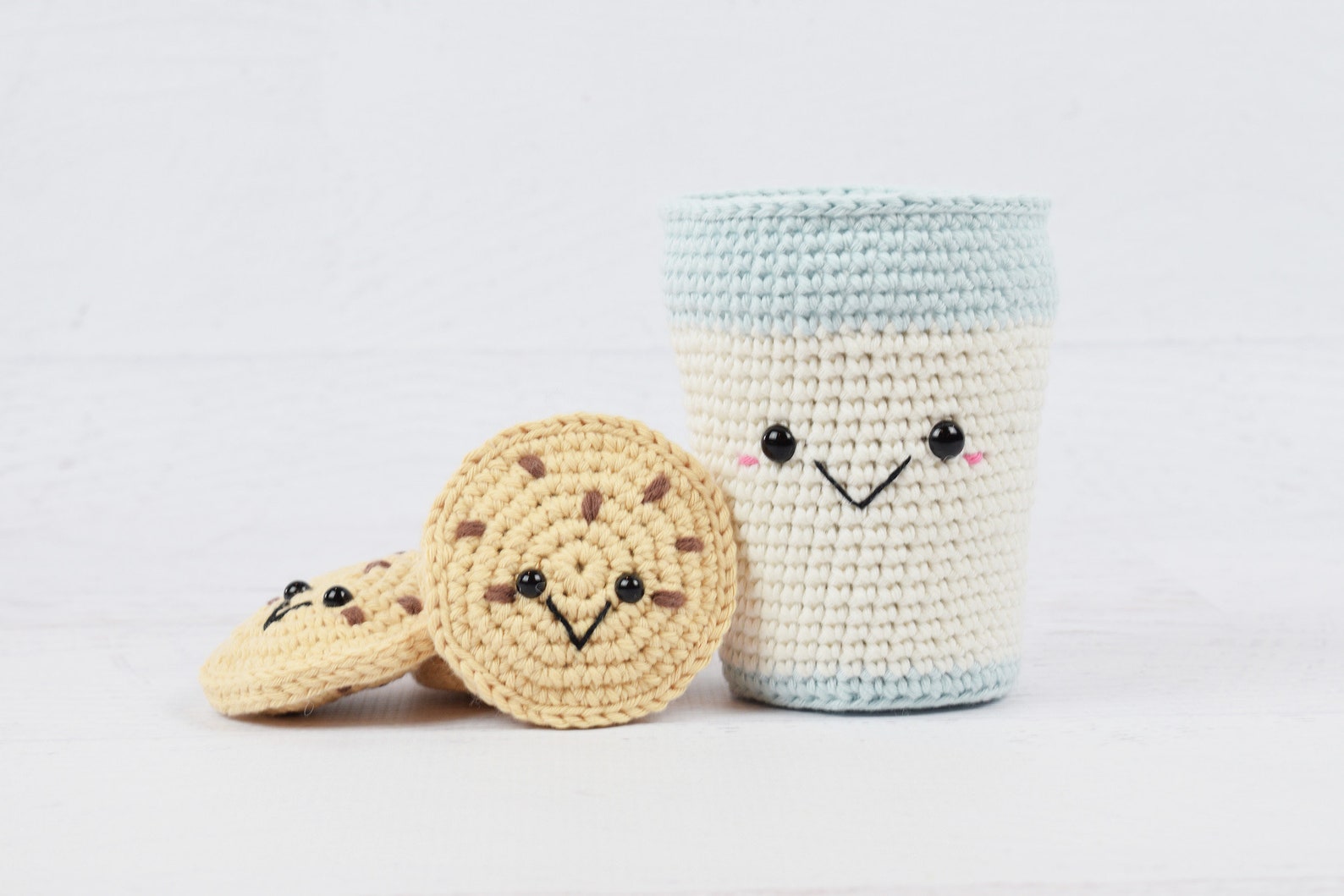 PDF PATTERN - Santa's Milk and Cookies - Crochet Pattern Amigurumi ...