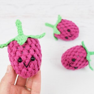 Amigurumi CROCHET PATTERN - Raspberry Fruit - Etsy