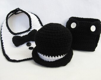 Crochet Tuxedo Pattern - Etsy