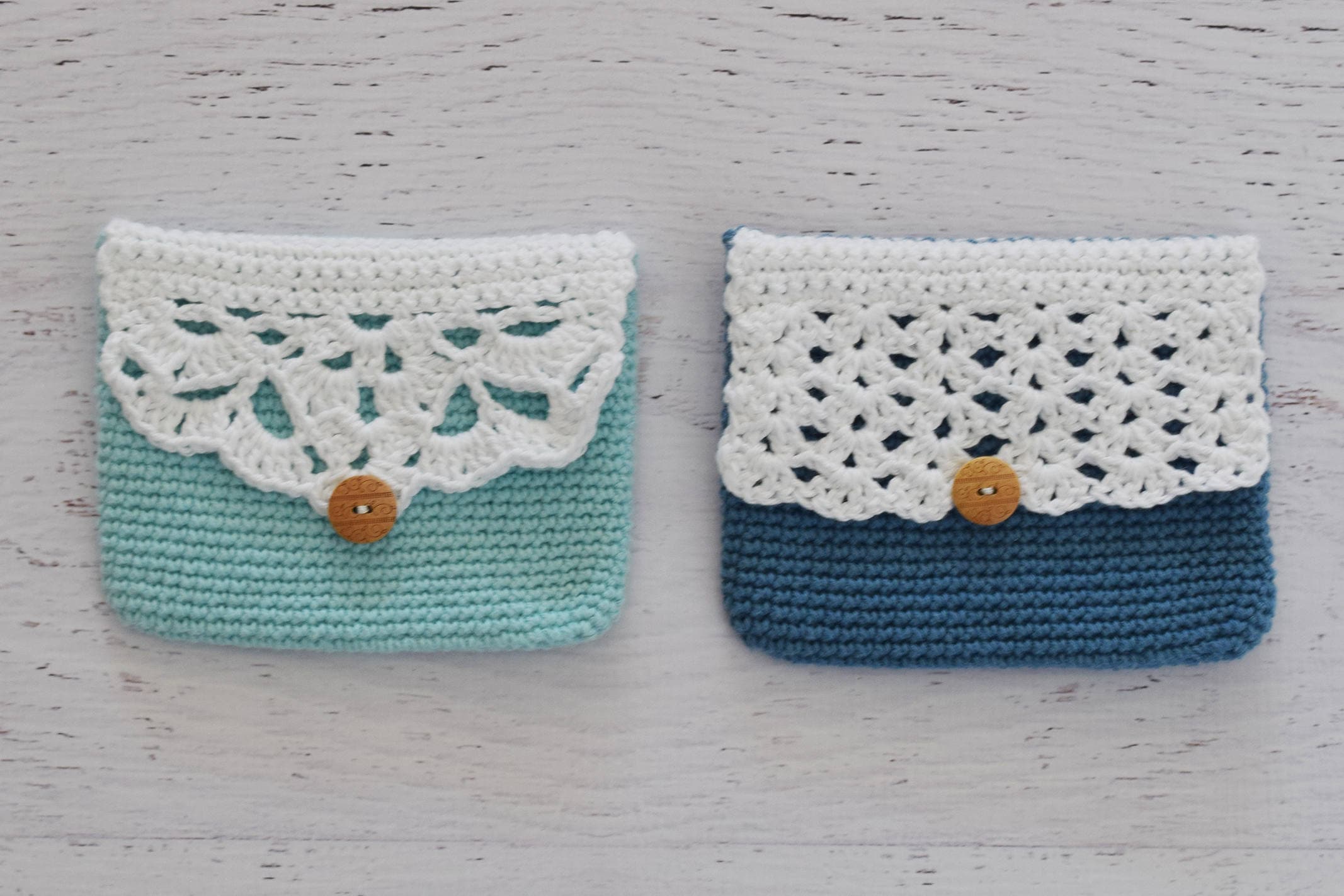 CROCHET PATTERN Button Pouch Crochet Purse Button Bag - Etsy Canada