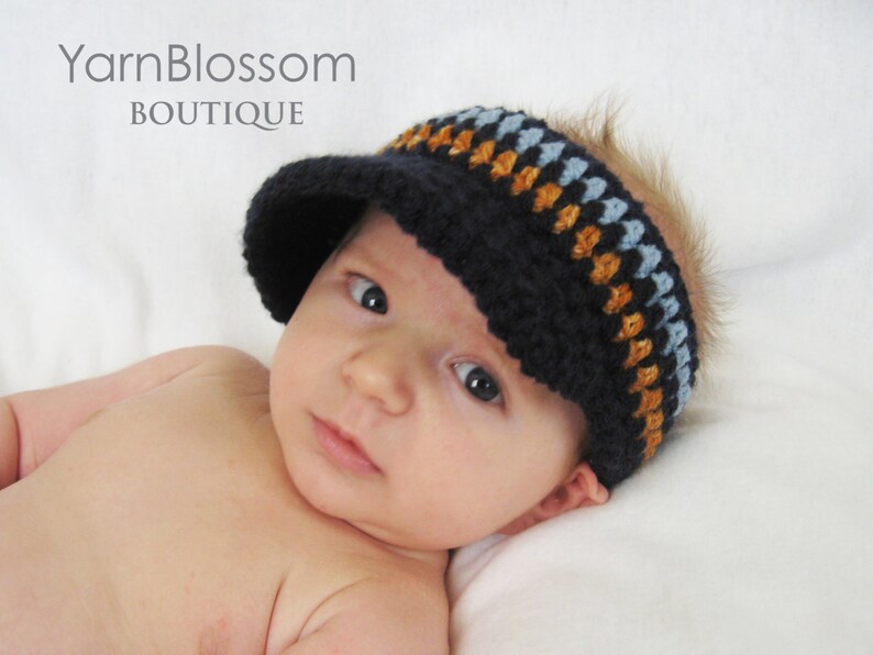 CROCHET PATTERN Golf Visor PDF Digital Pattern Crochet | Etsy