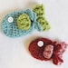 Baby CROCHET PATTERN Baby Fish Mittens (3 Sizes Included From Newborn ...