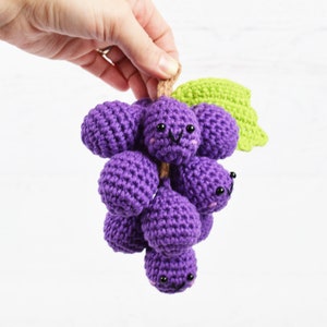 Amigurumi CROCHET PATTERN - Grape Bunch - Etsy