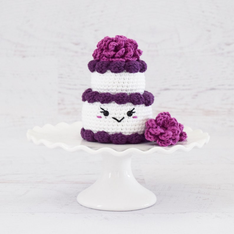 CROCHET PATTERN Wedding Cake Amigurumi Pattern - Etsy