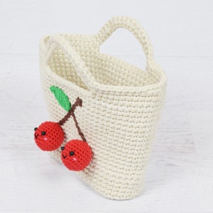 CROCHET PATTERN - Cherry Handbag - Instructions to Make a Crochet Bag ...