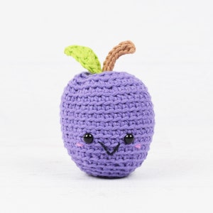 Amigurumi CROCHET PATTERN - Plum Fruit - Etsy
