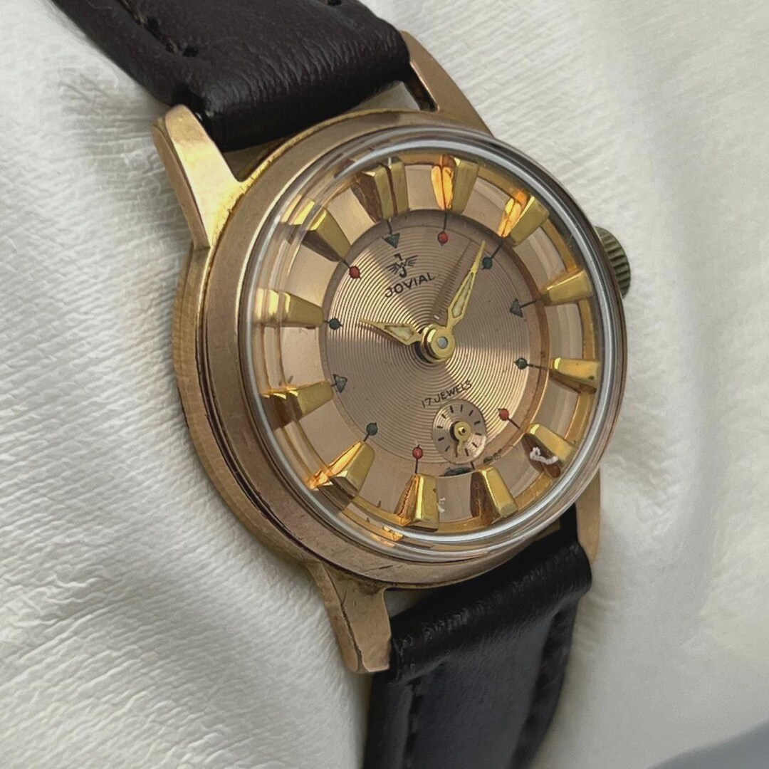 Jovial Manual Winding Sub-second Vintage Women’s Watch - Etsy