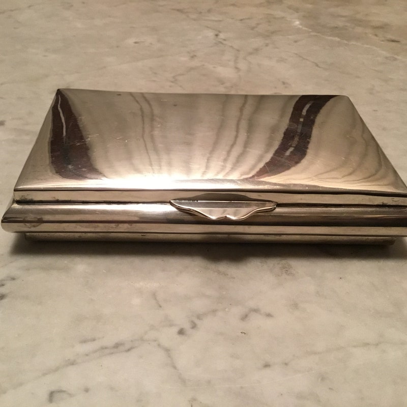 Sterling Silver Cigarette Cases - Etsy