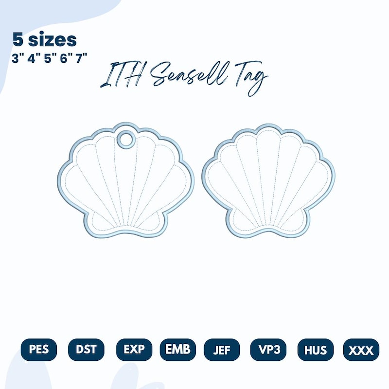 Embroidered Bag Tags Design - Etsy