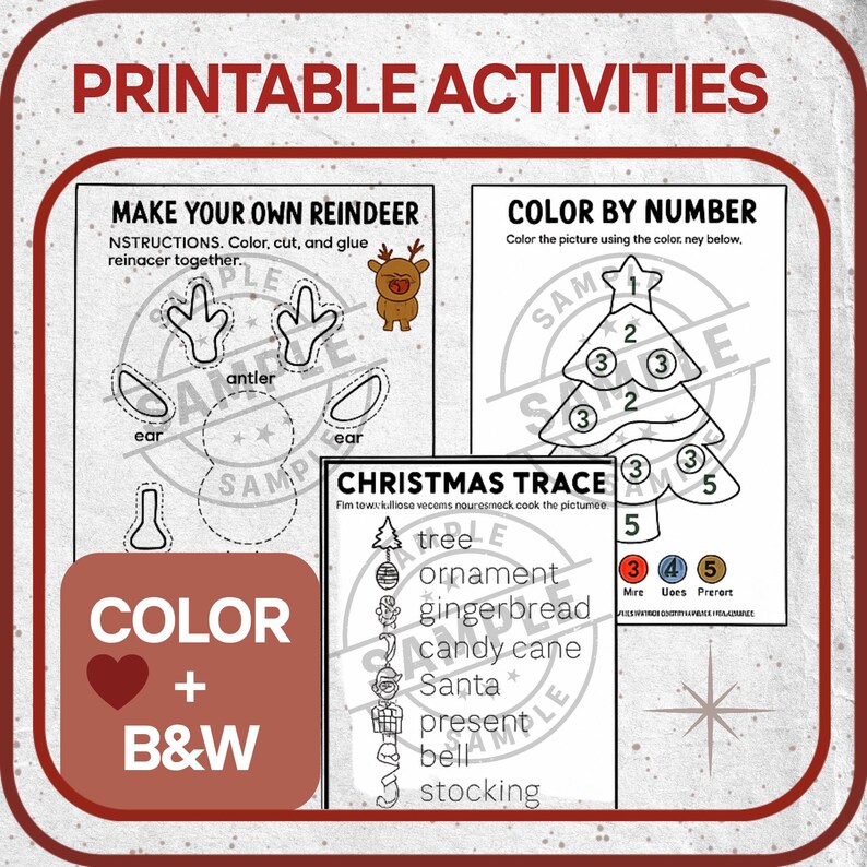 Christmas Social Story Bundle Girl Version | Autism PDF - Etsy