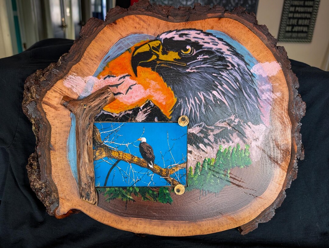 Epic Eagle Picture Frame - Etsy