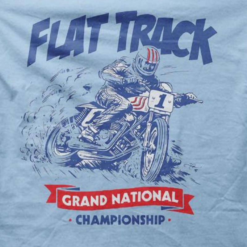 Flat Track Bike Racing - Etsy UK
