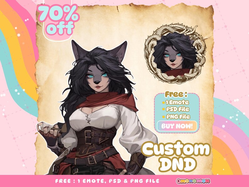 Dnd Character Commission - Custom Fantasy Adventurer Artwork Gift Card ...