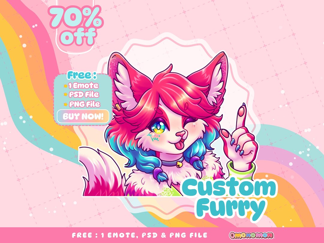 Custom Anthro Furry | Furry Character Illustration | Personalized ...